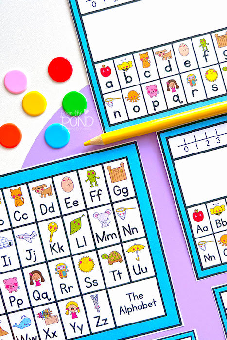 Desk Name Tags and a No Prep Alphabet Game – Productive Organizing