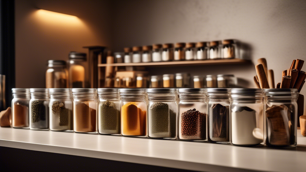 Modern Spice Display: A Culinary Showcase – Productive Organizing