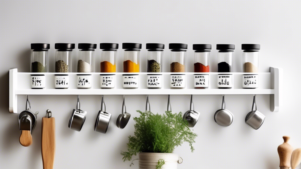 Single-Tier Spice Rack: A Tidy Kitchen Essential – Productive Organizing
